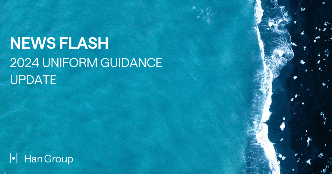 News Flash: 2024 Uniform Guidance Updates for Recipients of Federal ...